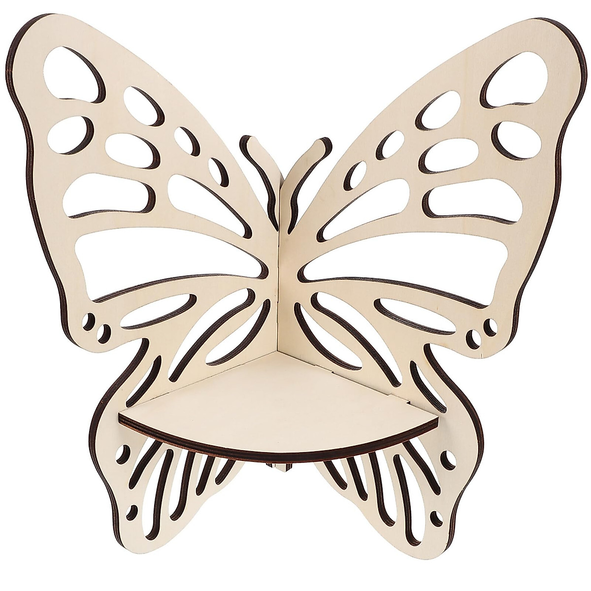 DEARMAMY Butterfly Corner Shelf Floating Shelf Display Shelf for Bedrooms Boho Cute Bathroom Kitchen Office Living Room Decor