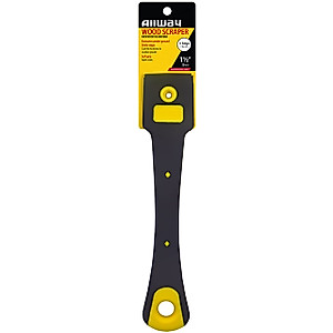 ALLWAY FE2 4-Edge Soft-Grip Scraper for Wood and Painting Applications, 1-1/2"