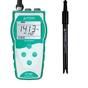 Apera Instruments, LLC-AI5512 Apera Instruments ,LLCValue Series EC850 Portable Handheld Conductivity Meter Kit