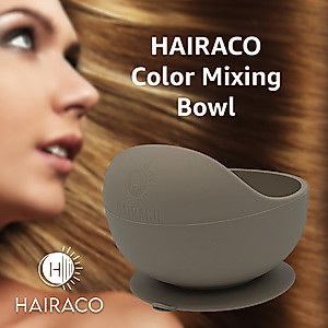 Hairaco Non-Slip Suction Hair Color Bowl (Mushroom)