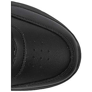 Skechers Women's Lace up Athletic Food Service Shoe, Black, 7