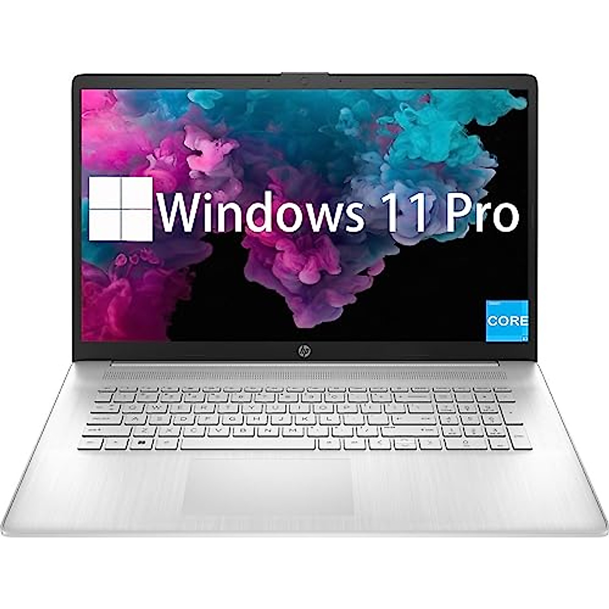 HP 17.3 Inch Business Laptop, 11th Gen Intel Core i3-1125G4, Windows 11 Pro, 16GB RAM, 1TB SSD, HDMI, Wi-Fi, Bluetooth, Webcam, Natural Silver, PCM