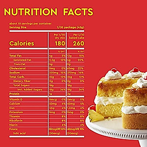 Duncan Hines Signature Cake Mix, Pineapple Supreme, 15.25 oz