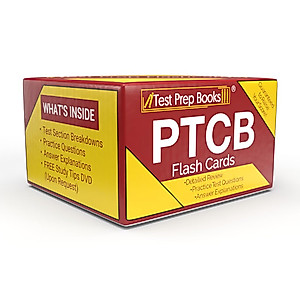 PTCB Exam Study Cards: PTCB Exam Prep 2025-2026 with Practice Test Questions for the Pharmacy Technician Certification Exam [3rd Edition]