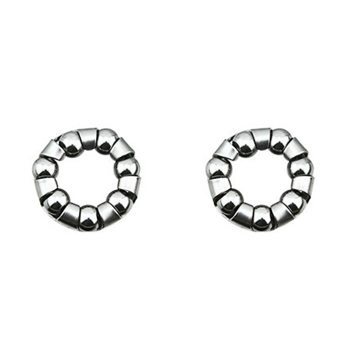 2 Front/Rear Hub Bearings 1/4" Ball Size x 7 Balls. Works on 3/8" axle. Set of Bearing. Pair of Bearings. for Bicycle Wheels, lowrider Bikes, Beach Cruiser, Chopper, limos, Stretch Bicycles.