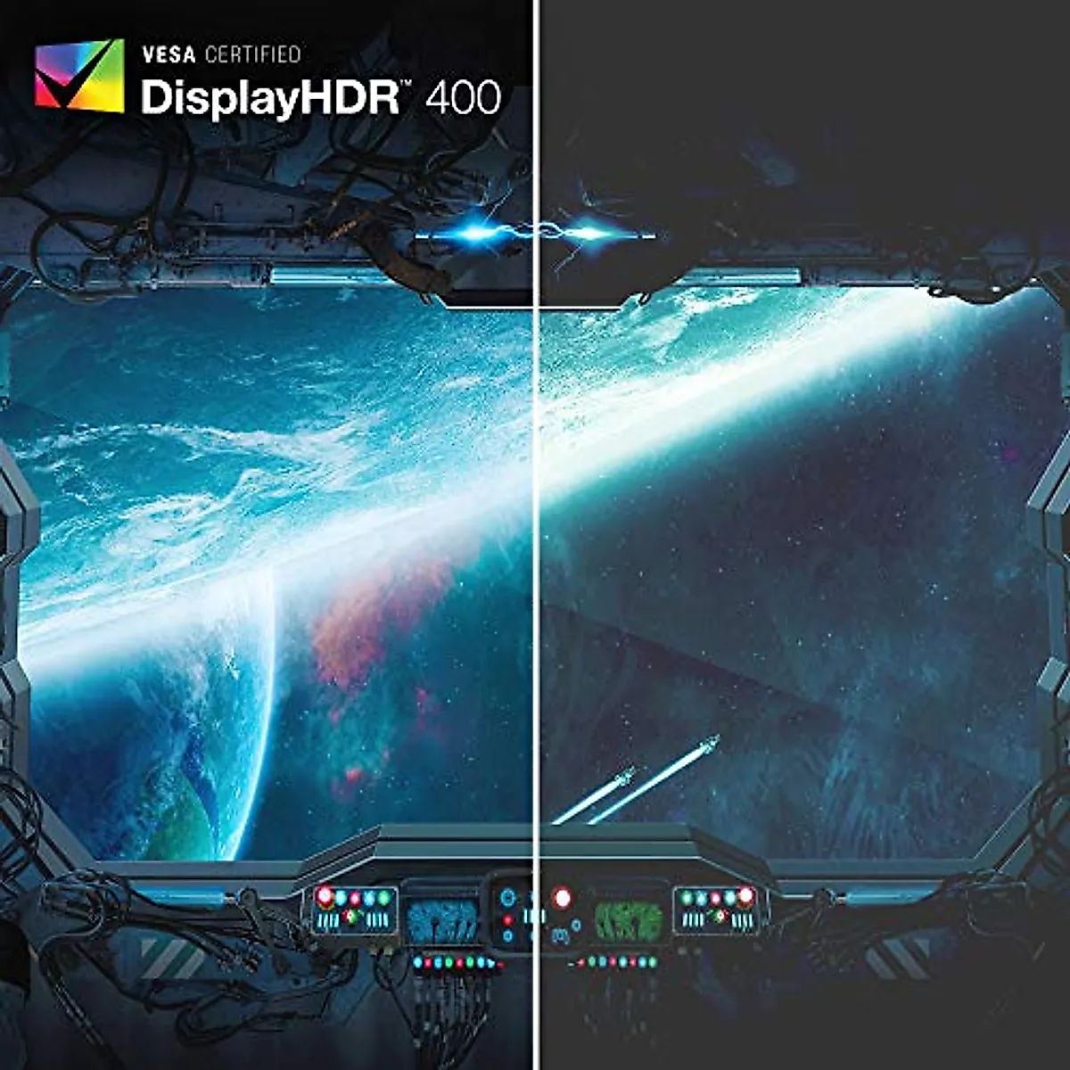 Acer Predator 31.5" UHD 3840 x 2160 IPS Gaming Monitor | AMD FreeSync Premium | 144Hz | Up to 0.5ms | HDR400 | Delta E<1 | TUV/Eyesafe | USB Type-C, DP 1.4 & 2 x HDMI 2.1 | XB323QK LVbmiiphuzx