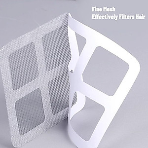 Generic Disposable Floor Drain Sticker, Floor Drain Sticker, Disposable Drain Covers, Bathroom, Laundry, Bathtub, Kitchen, Sink, for Human and Pet Hair (60PC)