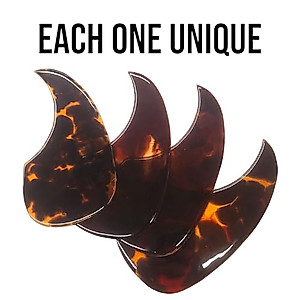 TORT Acoustic Guitar Pickguard Dreadnought D-45 & D-42 Style - Bevelled Edge Premium Quality, Authentic Style and Thickness, and Easy Installation (Hawks Bill)