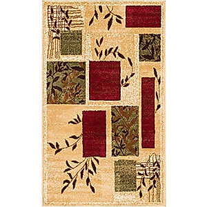 Well Woven Barclay Hannover Ivory Modern Area Rug 2'3" X 3'11"