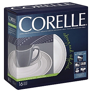 Dinnerware 16pc Mystic Gray