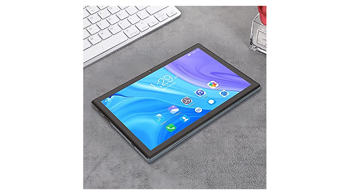 Heayzoki 128GB 10-Inch Tablet with Calls and Dual Camera