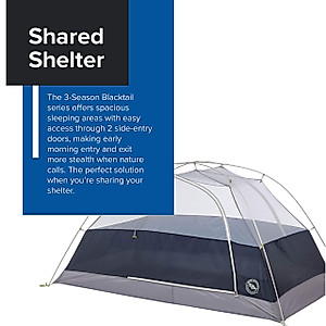 Big Agnes Blacktail Backpacking & Camping Tent, 2 Person
