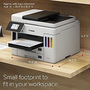 Canon MAXIFY GX7021 Wireless MegaTank Small Office All-in-One Printer