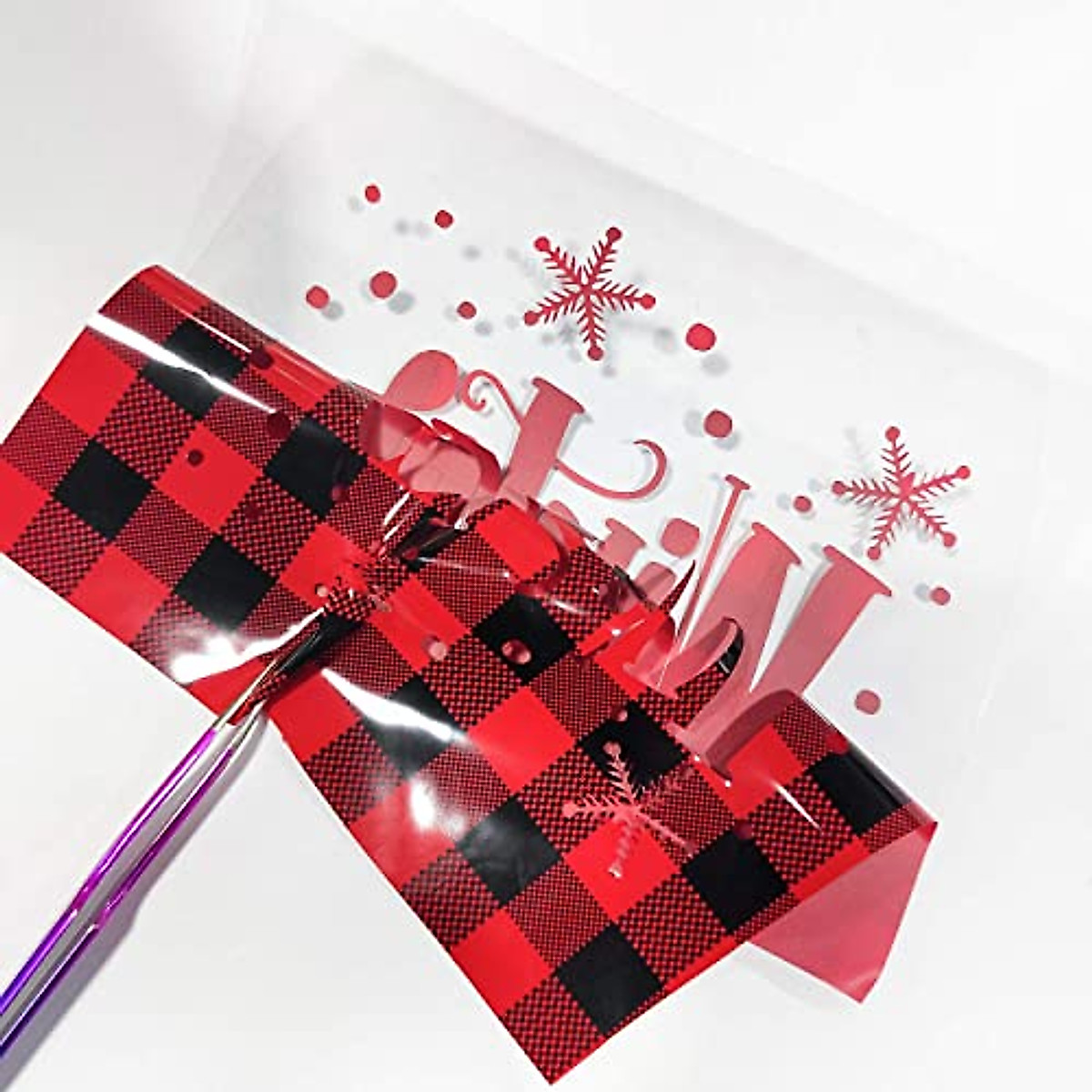 VINYL FROG Buffalo Plaid HTV Heat Transfer Vinyl - 10" x 5ft Easy to Cut & Weed Red & Black Plaid Iron on Vinyl - Classic Buffalo Plaid Christmas Heat Press Vinyl