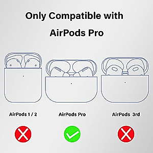 Wonhibo Cute Strawberry Airpods Pro Case for Women Girls, Light Pink Kawaii Fruit Cover for Apple Airpod Pro 2019 with Keychain