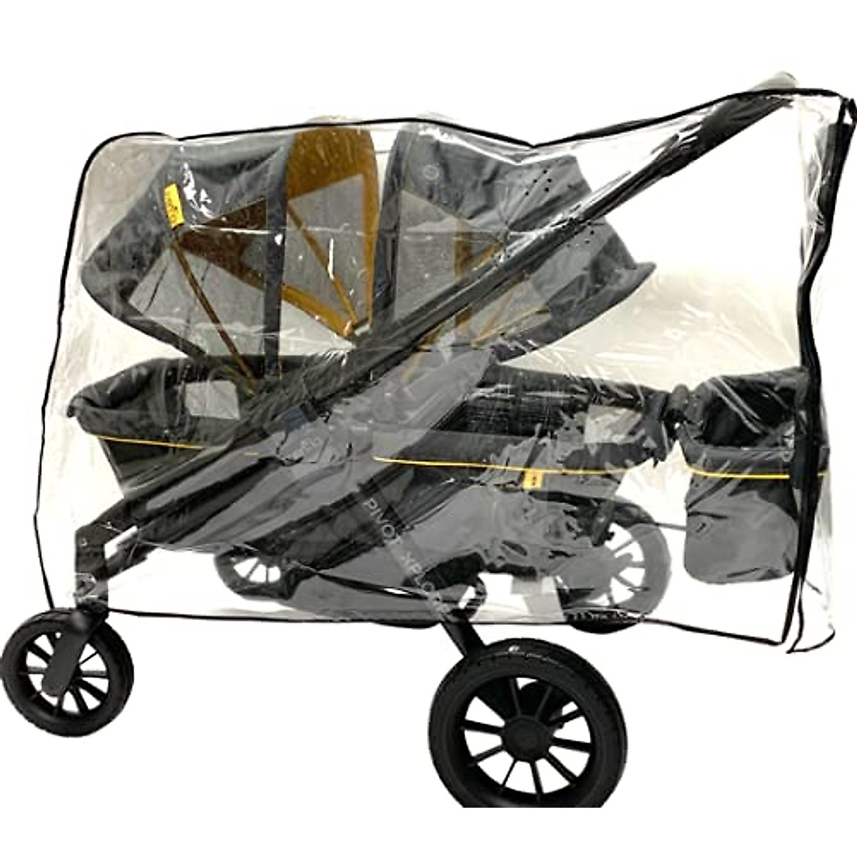 Sasha's Rain and Wind Cover for Evenflo Pivot Xplore Stroller Wagon