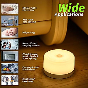 FC-Fancier Dimmable Light,Touch Sensor Bedside Lamp, Kids Children Adult Nightlight,Bedroom Living Room Baby Nursery Night Light