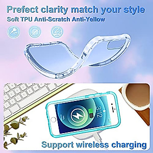 Jowhep Stitc for iPhone 6/6S/7/8/SE 2020/SE 2022 Case Cute Cartoon Character Girly for Girls Kids Teens Phone Cases Cover Fun Unique Kawaii Cool Soft TPU Case for iPhone 6/6S/7/8/SE 2020/SE 2022