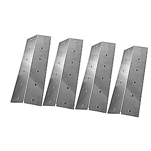 Coleman 5100, 5110, 5300, 5310, 9990-132, 9990-132D, 9990-142, 9990-1420, 9990-646, 9991-132, 9991-142, 9991-142, 9991-64 (4-PK) Stainless Heat Shield