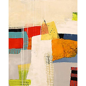 Chasing Dreams II, by Martha Braun, Mixed Media, 30" x 24"