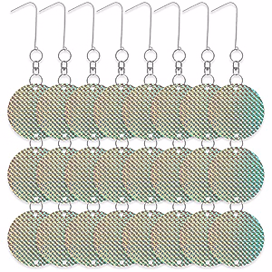 Bird Scare Devices,Woodpecker Outdoor Reflective Discs-Reflector Products Keep Birds Away from Flying into Windows