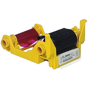 Zebra 800033-840 True Colours iX Series YMCKO Color Ribbon for ZXP Series 3 Card Printers. 200 Prints.