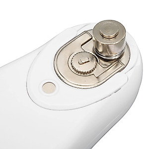 Electric Can Opener, 1-Touch Operation Automatic Can Opener, Battery Powered Portable Electric Can Opener for Chefs, Seniors, Women