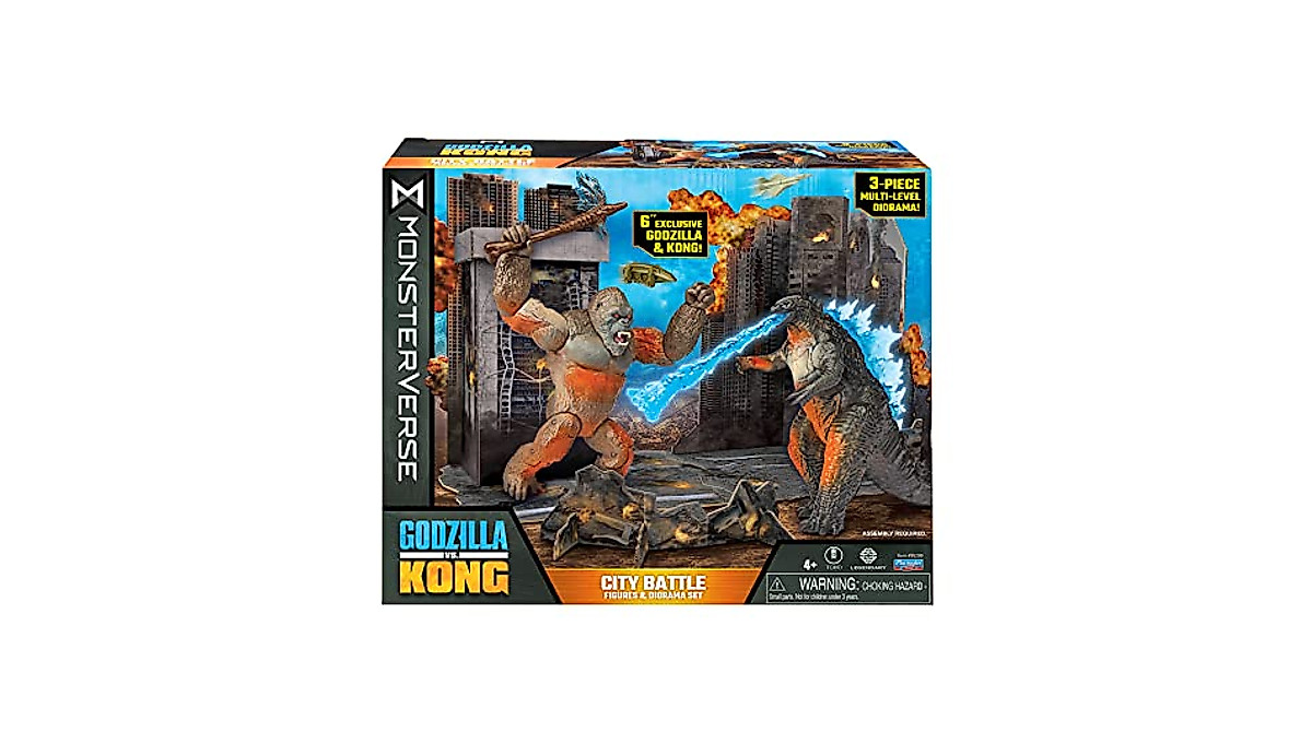 Godzilla Monsterverse City Battle Pack - Epic Play!