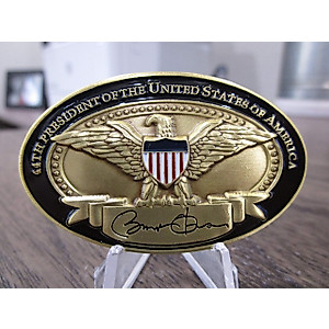 Barack Obama 44th President of The United States Serialized Challenge Coin