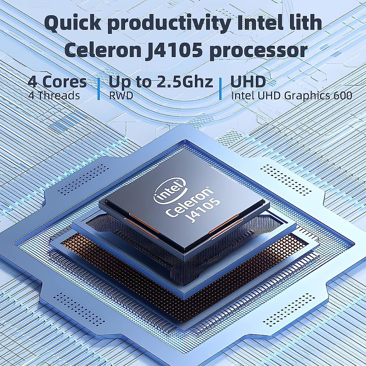 SGIN Laptop 4GB DDR4 128GB SSD, 15.6 Inch, Celeron CPU Ultrabook Laptops Computer with 2xUSB 3.0, Mini HDMI, Bluetooth 4.2, Dual Band WiFi, 5000MAH