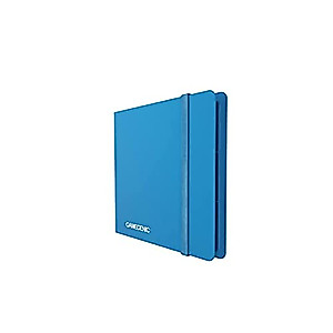 Casual Album 24-Pocket | Organize Standard and Japanese Size Collectible Cards | Premium Card Game Protector | Holds up to 480 Cards |Ideal for Playset Collections | Blue Color | Made by Gamegenic