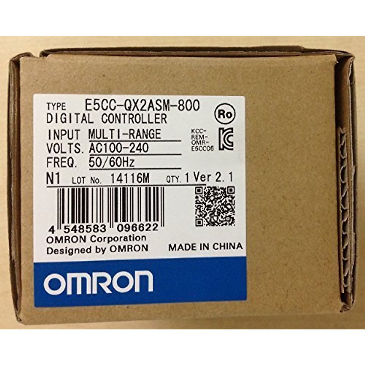 Omron E5CC-QX2ASM-800 Digital Controller (Temperature Controller)