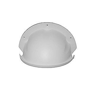 SDS DS-1250ZJ Universal Sun Rain Shade Camera Cover Shield Cover Shield for Nest/Ring/Arlo/Dome/Bullet Outdoor Camera (1 Pack, White)