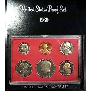1980 S US Proof Set Original Government Packaging