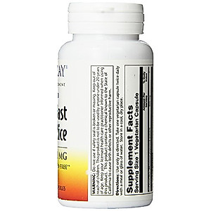 Solaray Red Yeast Rice Capsules, 600 mg, 90 Count