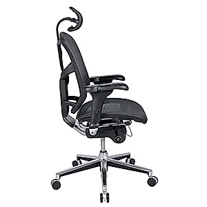 WorkPro® Quantum 9000 Series Ergonomic Mesh High-Back Executive Chair, Black, BIFMA Certified
