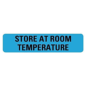 LabelValue.com | STORE AT ROOM TEMPERATURE Medical Labels LV-MQC16
