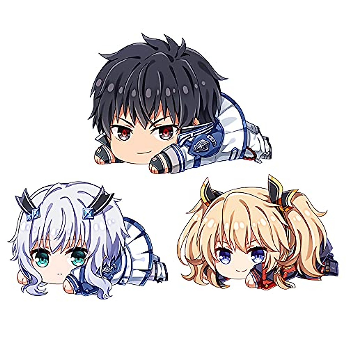 The Misfit of Demon King Academy Plush Misha Necron Plushie Stuffed Toy Back Cushions Throw Pillows Stuffed Plushie