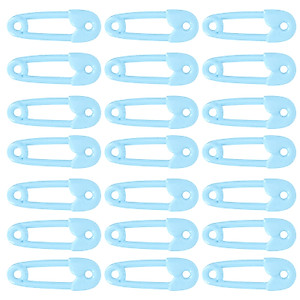 TOYANDONA 36pcs Safety Pin Plastic Safety Holder Clips Sewing Kits for Adults Basic Baby Pin for Clothes Alfileres De Costura Diaper Safety Clips Brooches for Women Miss Girl Label Resin