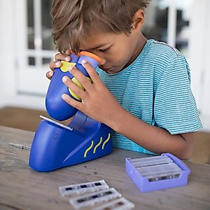 Educational Insights GeoSafari Jr. Talking Microscope Featuring Bindi Irwin: Microscope for Kids, STEM & Science Toy, Interactive Learning, Ages 3+