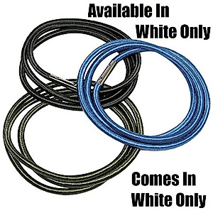 Trash Can Bands Set of 3 - Grey with Metal Connector, Holds 13 to 33 Gallon Trash Bag - Durable Elastic Garbage Bag Band for Indoor and Outdoor Use - Waste Basket Rubber Bands For Round & Square Bins