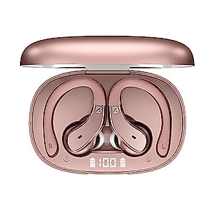 Runner 40- Wireless Earbuds for Running, Small Bluetooth Earbuds for Small Ears Women, Running Bluetooth Earbuds, Small Wireless Earbuds for Small Ear Canals with EarHooks, Over The Ear Earbuds