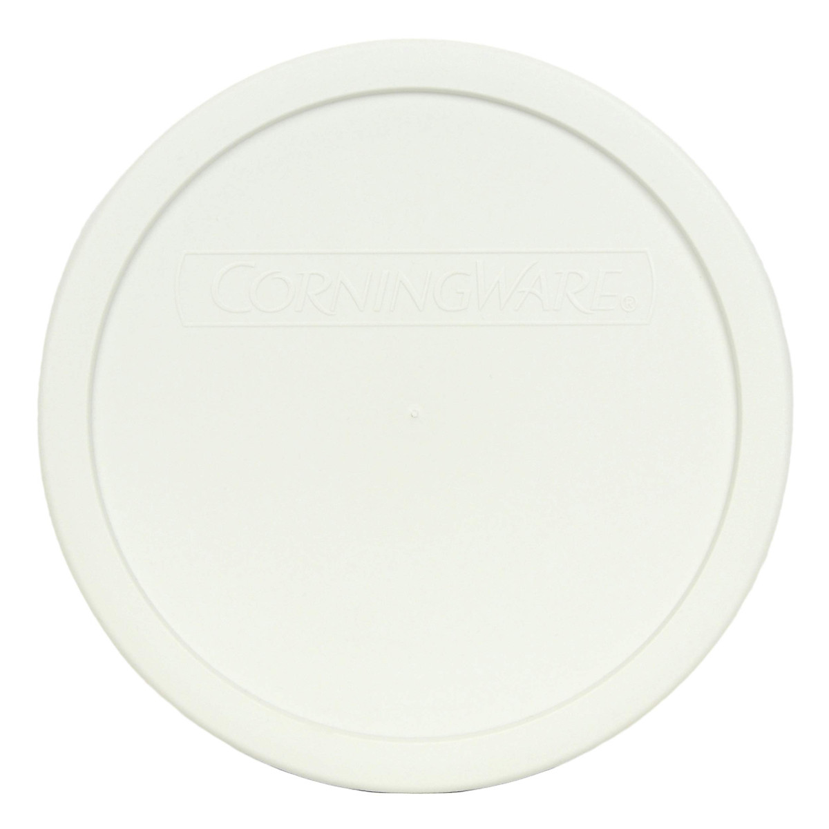 Corningware FS5 1.5qt Round French White Casserole Bowl and F-5-PC Plastic Lid