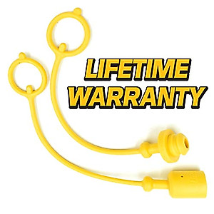 (8 Pack) HD Switch Hydraulic Quick Coupler Dust Cap & Plug Set fits 1/4" Kubota LA181 LA203 LA210 LA211 LA243 LA271 LA301 LA302 LA304 LA350 LA351 LA352 LA364 LA401 LA402 LA403 LA434 LA463 LA504 LA534