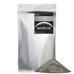 Space Resource Technologies Lunar Mare Simulant (LMS-1) | Authentic Lunar Soil Replicant - Ideal for Research and Education (1, Kilogram)