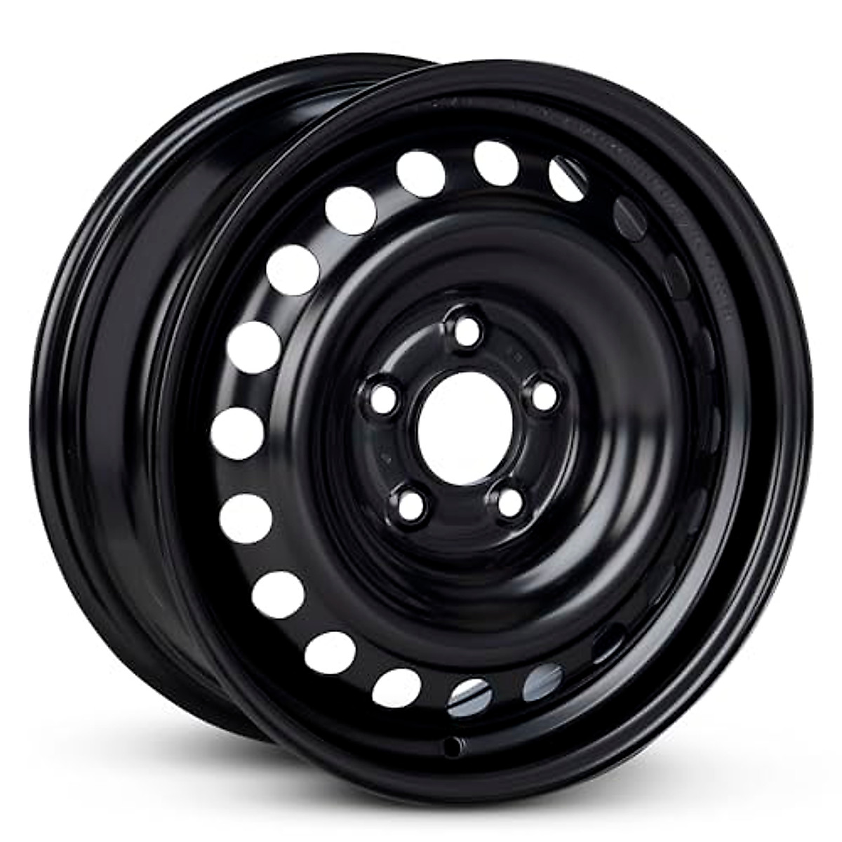 for 2013-2025 Nissan Leaf 16 Inch Painted Black Rim - OE Direct Replacement - Road Ready Car Wheel
