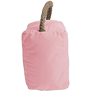 Pavilion Gift Company Open Thank Heaven for Little Girls Pink Door Stopper Baby Room Decoration
