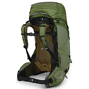 Osprey Atmos AG 50L Men's Backpacking Backpack, Mythical Green, L/XL