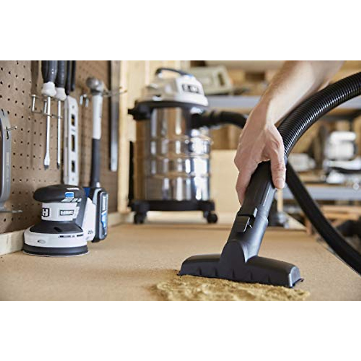 6 Gallon Stainless Steel Wet & Dry Vacuum 5.0 Peak HP