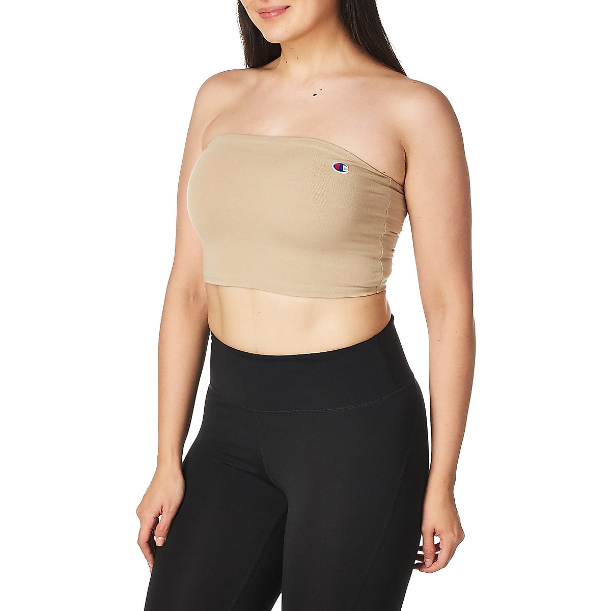 Champion Women's Everyday Tube Top, COUNTRY WALNUT, SMALL